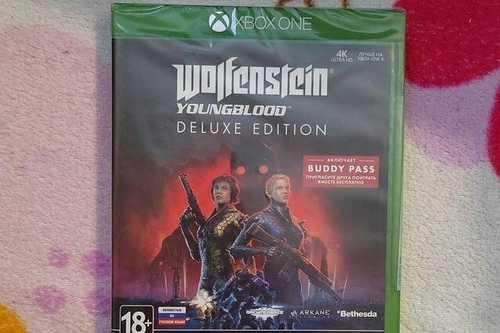 Wolfenstein youngblood диск xbox