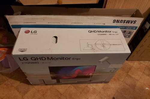 LG ergo 27QN880-B премиум qled 2K HDR 100
