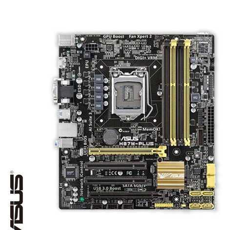 Asus H87M-plus. 1150