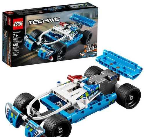 Lego Technic 42091 инерционный