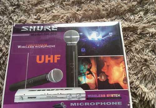 Радио микрофоны Shure SH-500