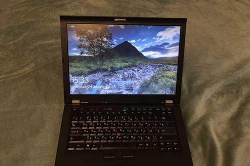 Lenovo Thinkpad t410 с док станцией