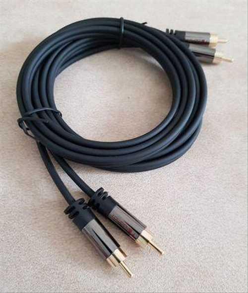 Кабель 2RCA-2RCA Nakamichi OFC HQ "Japan"