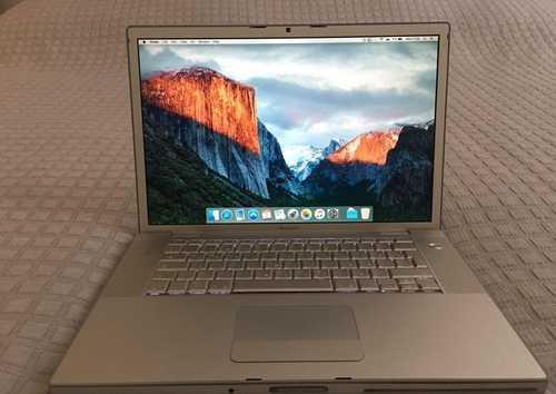 MacBook Pro 15 2007 Core2Duo / 16 Gb / SSD 256 Gb