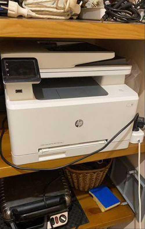 Принтер hp color laserjet pro mfp m277dw