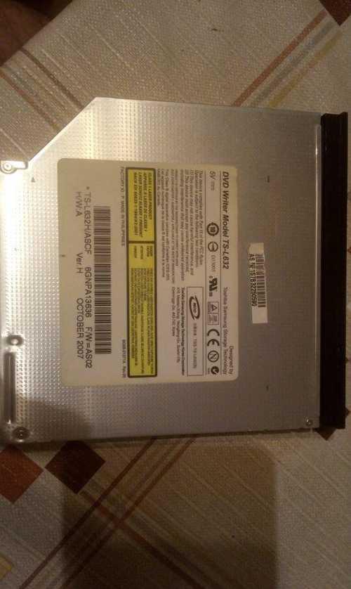 DVD ROM ноутбука asus X55S (IDE)