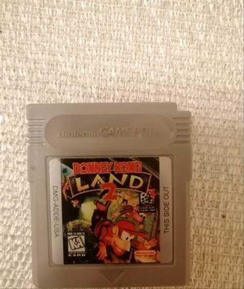 Gameboy Donkey Kong Land 2 Картридж