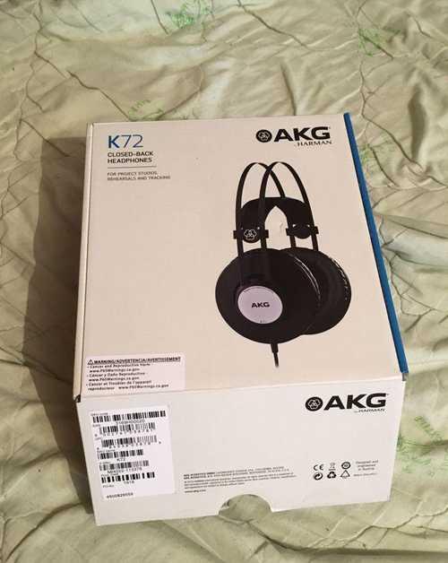 Наушники AKG K72