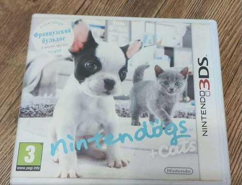 Nintendogs + Cats - French Bulldog для 3ds
