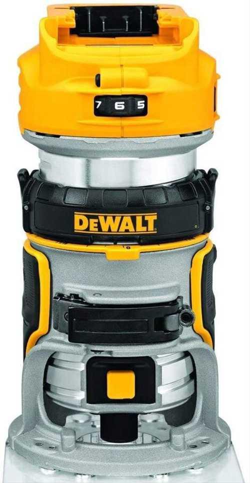 Аккумуляторный кромочный фрезер Dewalt DCW600B