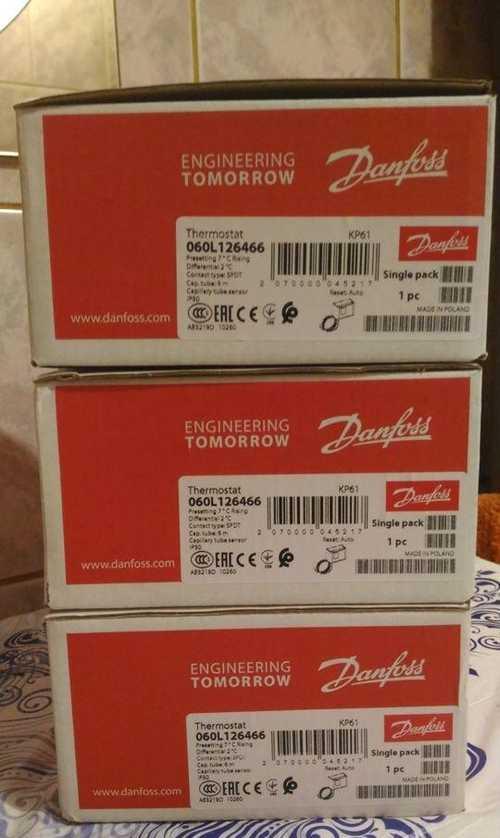 Термостаты Danfoss