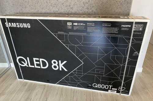 Телевизор 8K Qled Samsung QE82Q800TAU. Новый