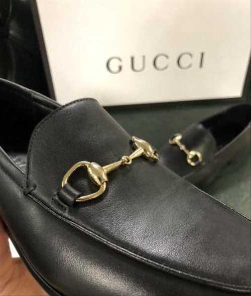 Туфли мюли Gucci классика Кожа