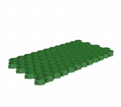 Решетка газонная зеленая 700х400х32,3 мм
