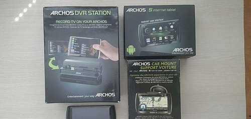 Мультимедиа плэйер Archos 32gb, dock station, пуль