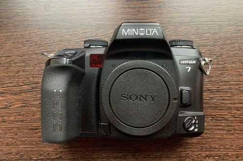Пленочный фотоаппарат Minolta Dynax 7