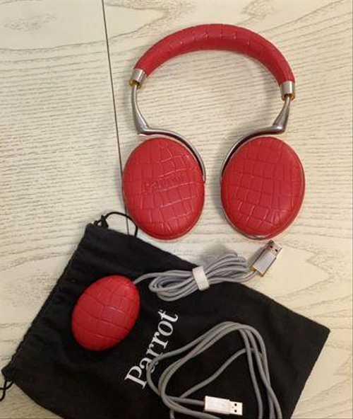 Наушники Parrot ZIK 3.0 red croc