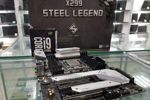 Комплект X299 Steel Legend + i9 10940X BOX
