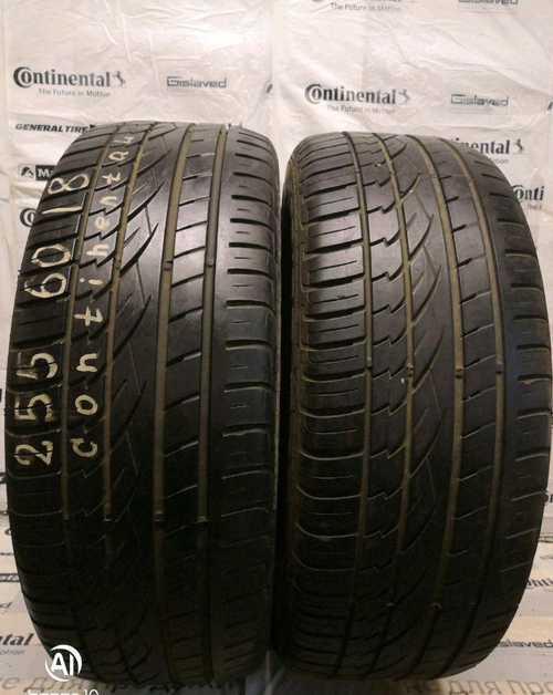 Шины летние 255/60/18 Continental (2шт)