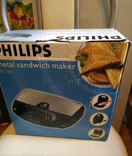Сэндвичница-бутербродница philips