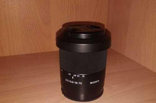 Объектив sony 18-70