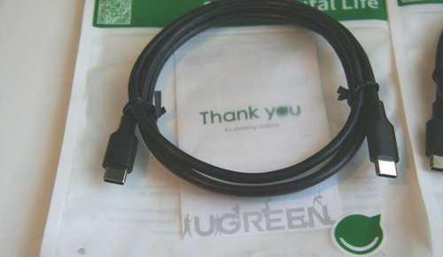 Кабель ugreen USB Type-C в Type-C