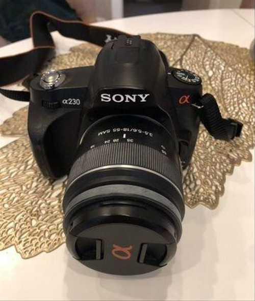 Фотоаппарат зеркальный Sony Alpha dslr-A230L 18-55