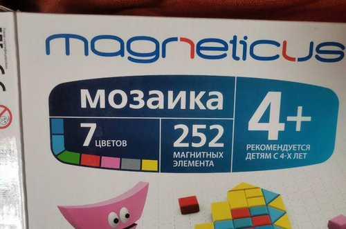 Мозаика магнитная