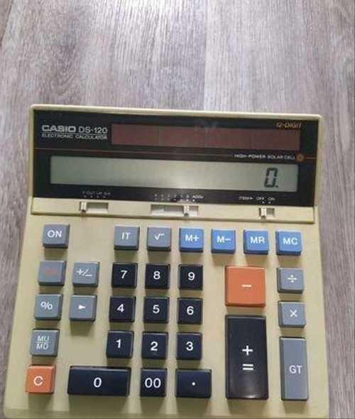 Калькулятор Casio DS-120 50lux original