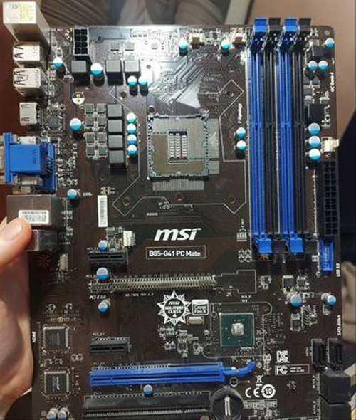 Msi b85 g41 pc mate обзор