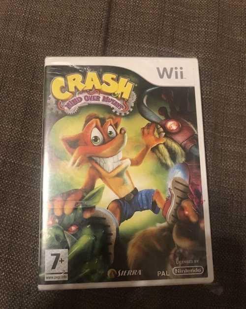 Crash Mind Over Mutant Nintendo Wii в упаковке