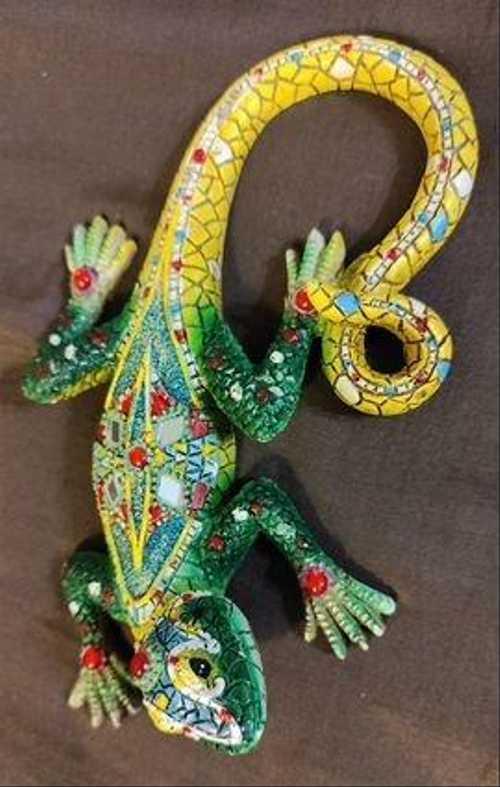 Статуэтка "Ящерица" мозаика Гауди из Барселоны
