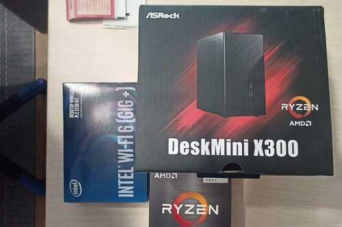 Asrock deskmini X300 /AMD Ryzen 5 5600G BOX/wifi6