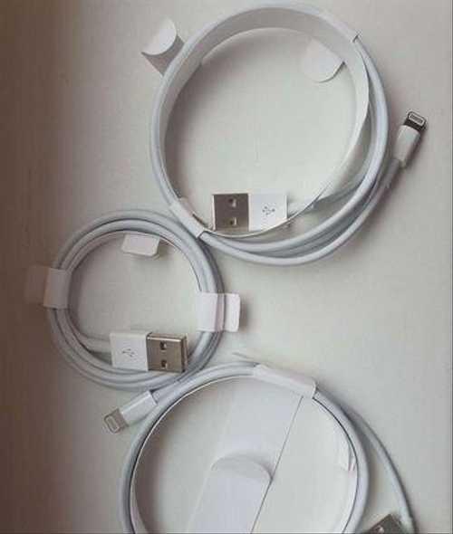 Оригинальные зарядные кабели apple 8-pin lightning