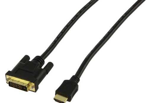 Продам новый кабель hdmi - DVI 5м, D-link