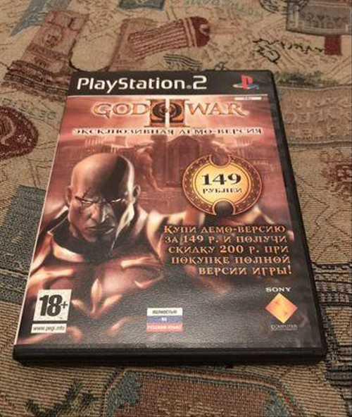 God of war 2 экслюзивная демо-версия ps2