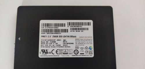 Samsung SSD PM871 (850 Evo) 2.5 256GB