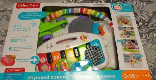 Коврик игровой Fisher Price Делюкс Пианино