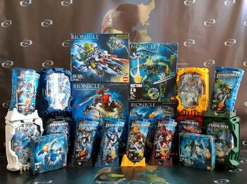 Запакованные Лего Бионикл 2006-2007 lego Bionicle