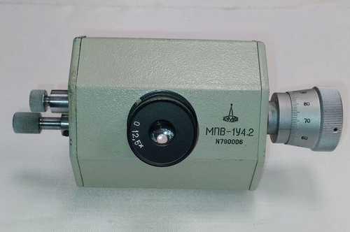 Микроскоп, насадка измерительная мпв-1У ломо СССР