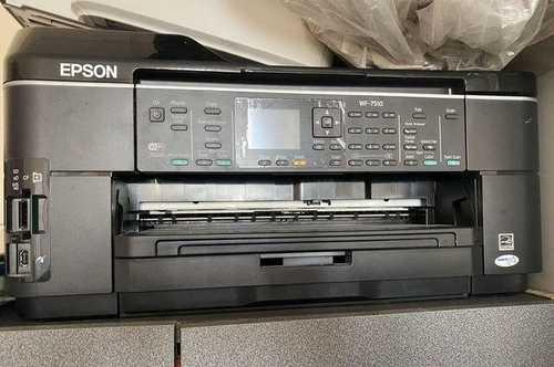 Мфу Epson WorkForce WF-7510 с снпч