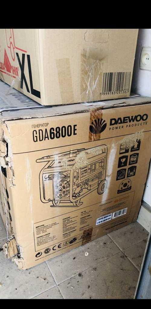 Бензиновый генератор Gda 6800E Daewoo