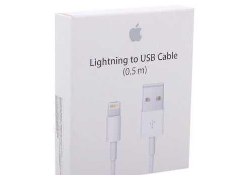 Кабель lightning usb 0.5m original