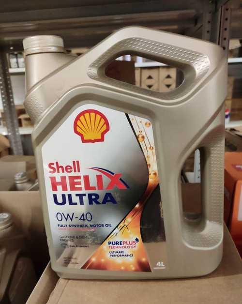 Shell helix ultra 0W40 4L