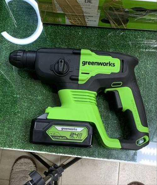Перфоратор Greenworks GD24SDS2