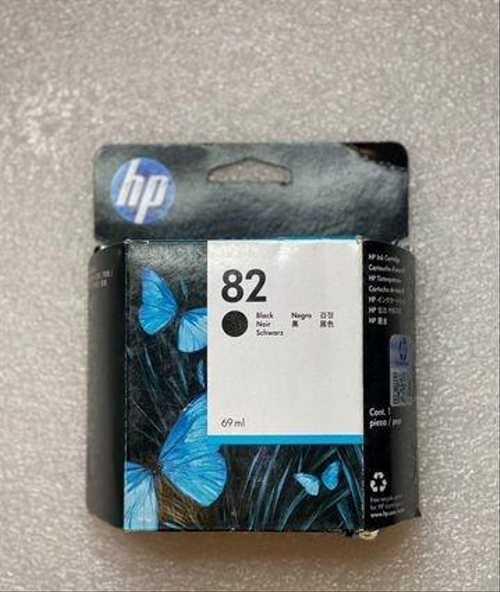 Картридж HP 82 CH565A Black