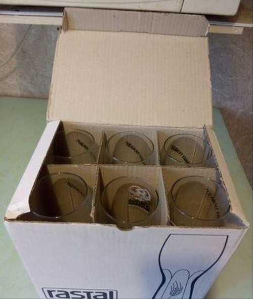 Набор пивных бокалов(6шт) в коробке Старый мельник