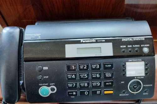 Продам факс-телефон Panasonic KX-TF988