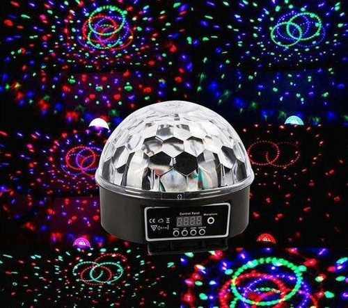 Диско Шар RGB LED Bluetooth MP3 Magic Ball