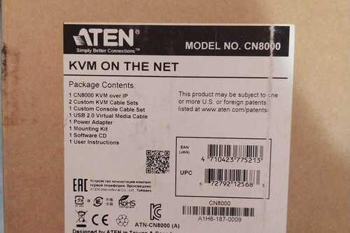 KVM-переключатель Aten CN8000 KVM on the NET
